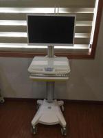 China Medical computer trolley aluminum alloy material all-in-one cart for sale