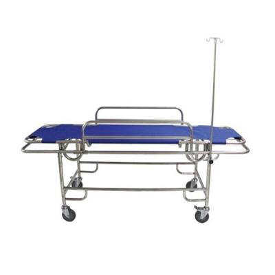 China Simple Design Hospital Patient Transfer Trolley Aluminum Alloy Material for sale