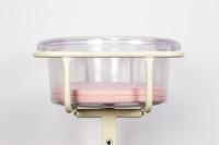 China Approved Pediatric Hospital Baby Crib With Basket , Mattress ＆ Sleeping Basin for sale