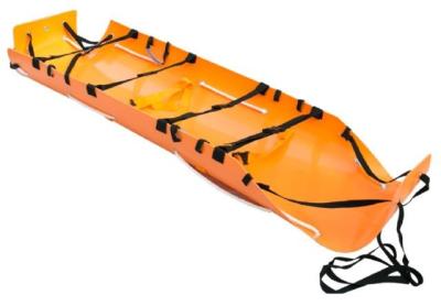 China Troll Roll Up Emergency Stretcher Trolley , Rescue Stretcher Types Multifunction for sale