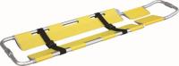 China Yellow Color Portable Folding Stretchers Hospital Spine Board With Strap for sale