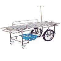 China Stainless Steel Emergency Ambulance Stretcher Trolley Patient Transport for sale