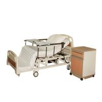 China Medical Equipment Electric Hospital Bed Five Functions Adjustable Hospital Beds for sale