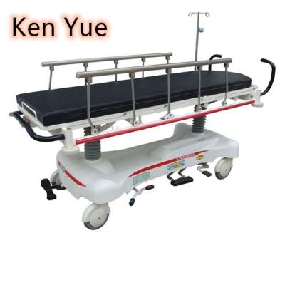 China Adjustable Ambulance Stretcher Trolley , Gurney Hospital Bed ISO / CE for sale