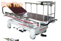 China Luxuriou Hydraulic Rise And Fall Stretcher Cart Hospital Emergency Transfer for sale