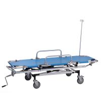China Aluminum Alloy Material Emergency Stretcher Trolley Color Blue for sale