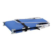 China Four Wheels Portable Aluminum Alloy Frame Folding Rescue Stretcher for sale