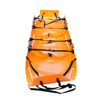 China Portable Plastic Fire Rescue Emergency Folding Stretcher for sale