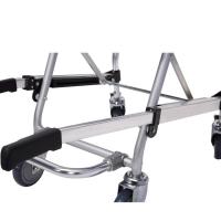 China Aluminum Alloy Telescopic Handle Medical Stretcher Chairs for sale