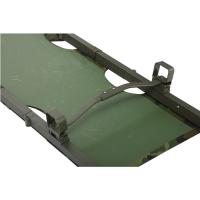 China Hospital Aluminum Alloy 160Kgs Ambulance Emergency Folding Stretcher for sale