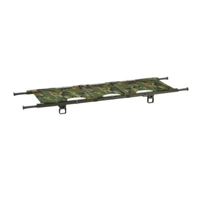 China Hospital Aluminum Alloy 160Kgs Ambulance Emergency Folding Stretcher for sale