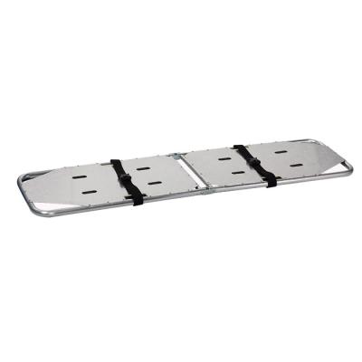 China First Aid Aluminum Alloy 160Kgs Ambulance Double Fold Stretcher for sale