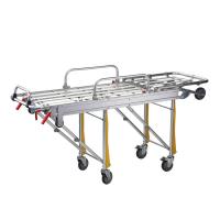 China Aluminum Alloy First Aid Patient Transfer 160Kg Automatic Ambulance Stretcher for sale