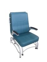 China Mobile Folding Convertible Attendant 38Kg 106cm Medical Recliner Chair for sale