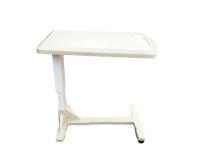 China ABS 2.5 Inch Castor 1000mm Hospital Overbed Table With Wheels for sale