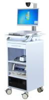 China Hospital Integrated Moving Trolley Adjustable Waterproof On Wheels for sale