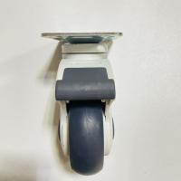China Hospital Bed Accessories Swivel Silent PP TPR Medical Caster Wheels for sale