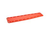 China Hospital patient special aluminum alloy material stretcher orange for sale