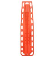 China Hospital patient special aluminum alloy material stretcher orange for sale