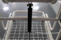 China Mobile Adjustable Angle Transparent Baby Basin Hospital Infant Bed for sale