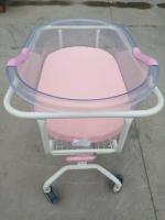China ABS Baby Basin Angle Adjusting Handle High Quality Sponge Pad Hospital Baby Bed for sale