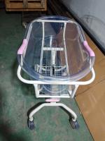 China ABS Baby Basin Angle Adjusting Handle High Quality Sponge Pad Hospital Baby Bed for sale