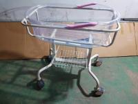 China Hospital Children bed  Air Pump Spring Control ABS Basin Newborn Hospital Bed for sale