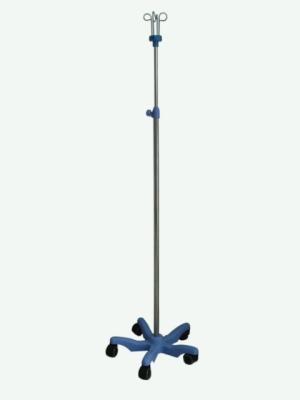 China Stainless Steel Custom Design Standing Infusion Stand Iv Pole Accessories for sale