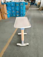 China Height Adjustment Hospital Bed Accessories Hospital Adjustable Bed Table for sale