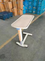 China Height Adjustment Hospital Bed Accessories Hospital Adjustable Bed Table for sale