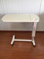 China Medical Furniture hospital bed tray table overbed table hospital table for bed for sale