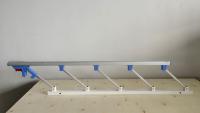 China Aluminum Alloy Hospital Bed Guard Rails Collapsible Hospital Bed Accessories for sale