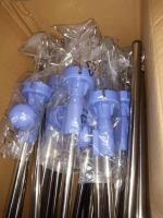 China Hospital Bed Parts I .V Pole Used On Patient Bed Stainless Steel IV Stand for sale