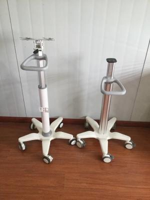 China Medical monitor trolley with adjustable height mobile trolley for sale