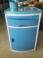 China Medical Furniture 50X50X80Cm Hospital ABS Bedside Cabinet With Drawers for sale