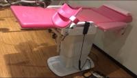 China Hospital special pink gynecological maternity bed for gynecological operating table for sale