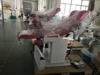 China Hospital special pink gynecological maternity bed for gynecological operating table for sale