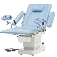 China Electro Hydraulic System Bule Color Gynecology Operating Delivery Bed for sale