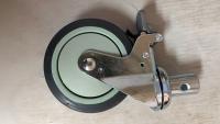China TPR Hospital Castors With PP Core For Medical Shopping Cart Medical Casters for sale
