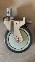 China TPR Hospital Castors With PP Core For Medical Shopping Cart Medical Casters for sale