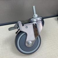 China Medical Castors Caster Wheel TPR Industrial Castors With PP For Furniture Bed for sale
