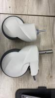 China 5 Inch Central control double brake casters For Hospital Furniture Wheel for sale