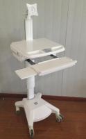 China Medical computer trolley aluminum alloy material all-in-one cart for sale