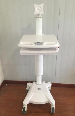China Medical computer trolley aluminum alloy material all-in-one cart for sale