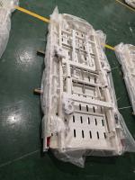 China Three Crank Patient Bed Manual Hospital Bed With  Luxurious Central Locking Castors for sale