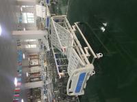 China Three Functions Crank  Aluminum Alloy Side Rails Patient Manual Hospital Beds for sale