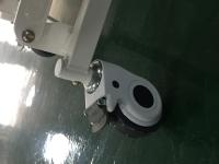 China Manual Three Cranks Hospital Medical Patient Adjustable Beds for Home With Castors for sale