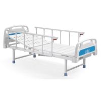 China Single Crank Manual Medical PatientCare Bed Manual Hospital Bed for sale