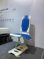 China Household Electric Bath Chair Adjustable Bath Seat Anti Skid White for sale