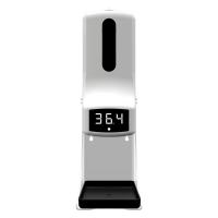 China K9 Pro Plus Thermometer Wall Mounted Hand Sanitizer Soap Dispenser 1000ml 10cm for sale